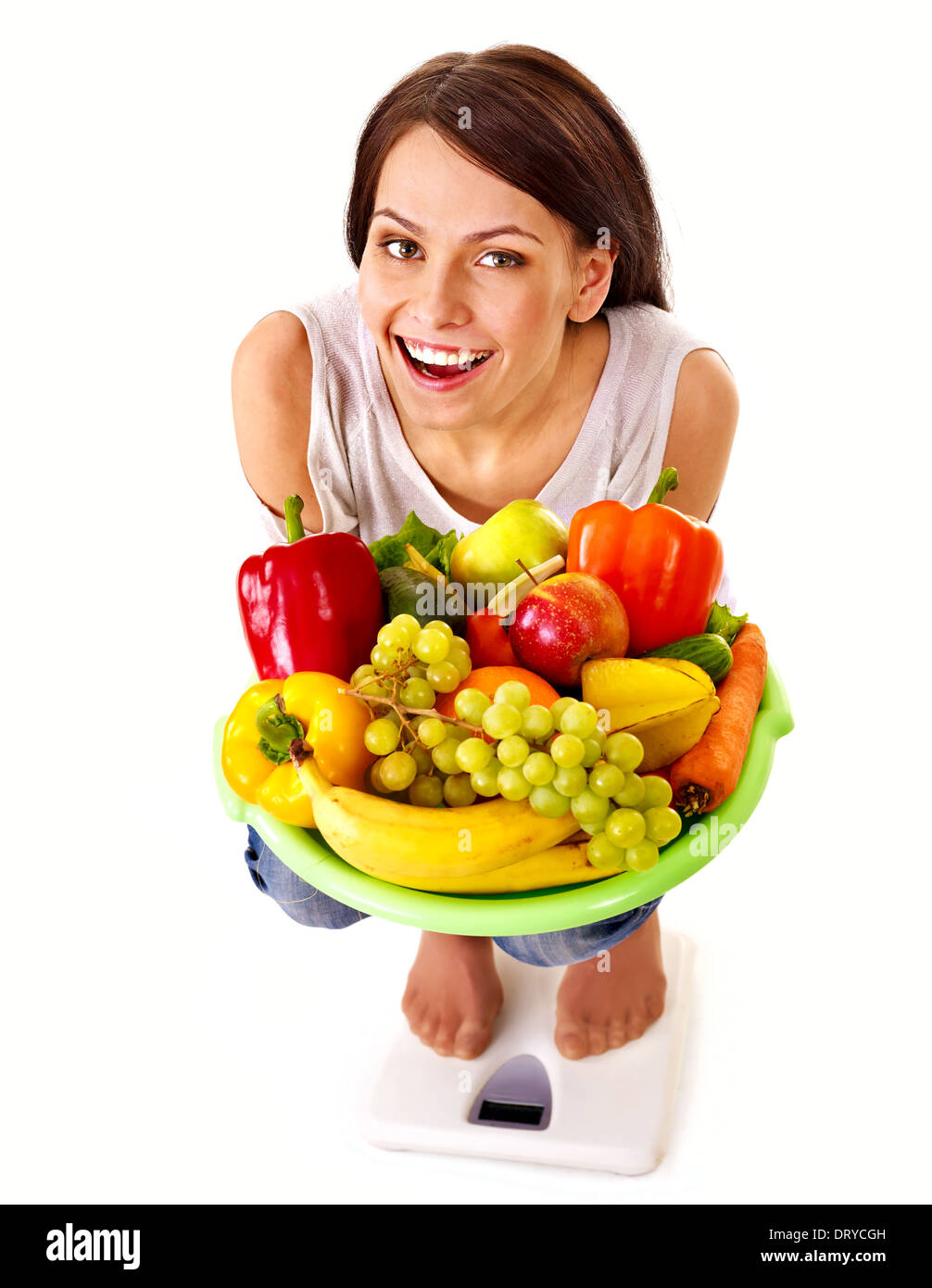 Weighing scales face on hi-res stock photography and images - Alamy
