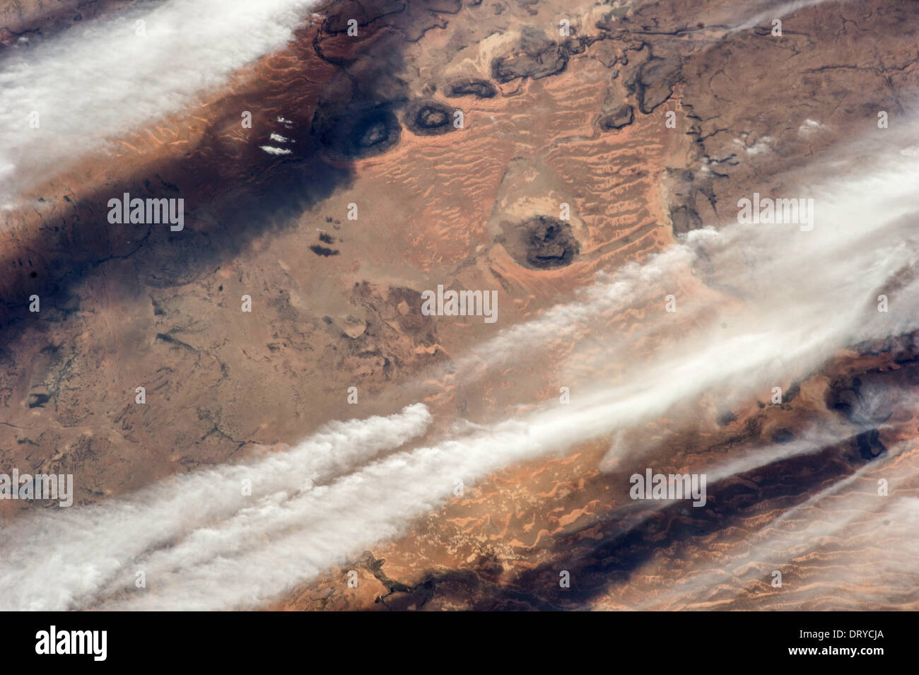 Clouds over southern Mauritania, western North Africa Stock Photo - Alamy