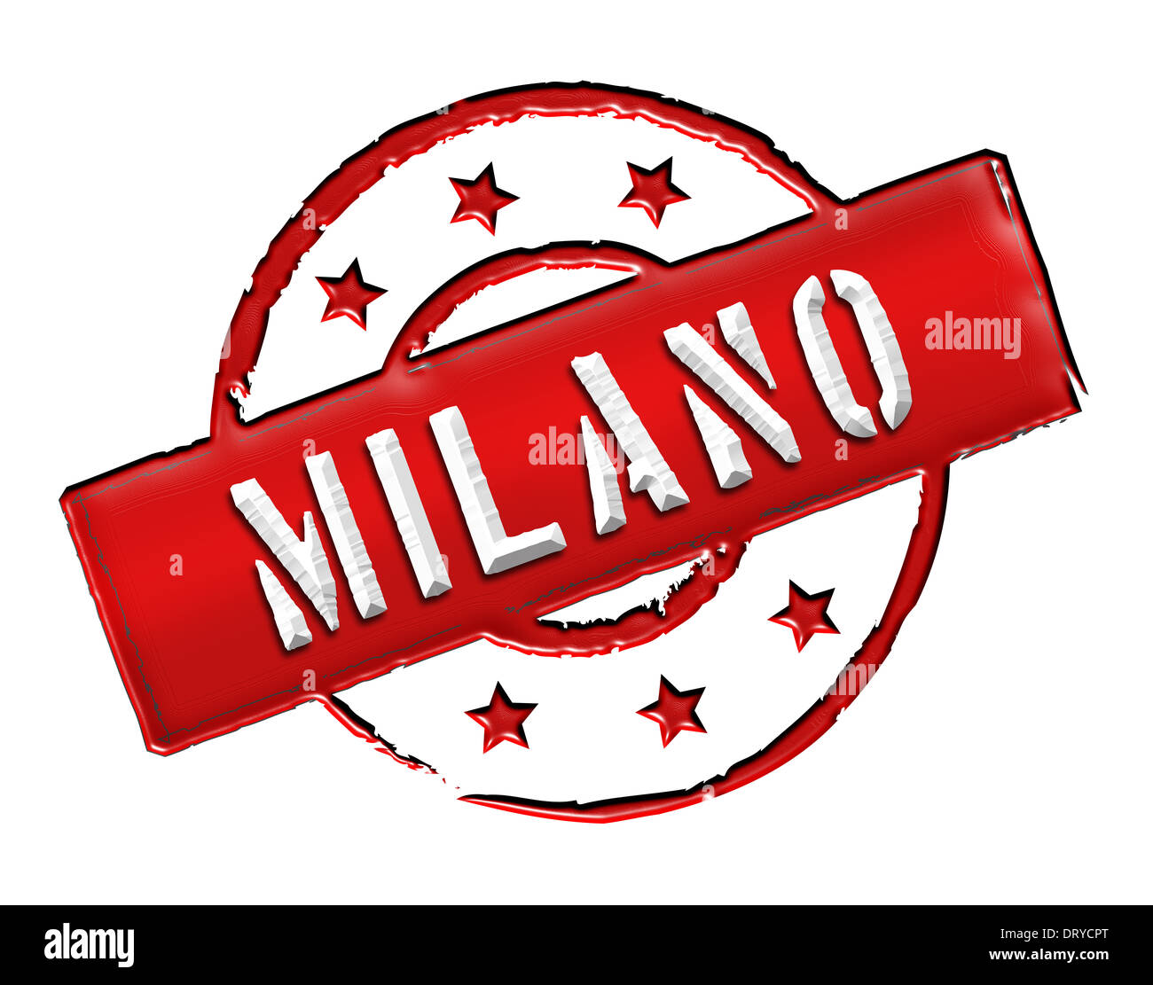 Milan stamp hi-res stock photography and images - Alamy