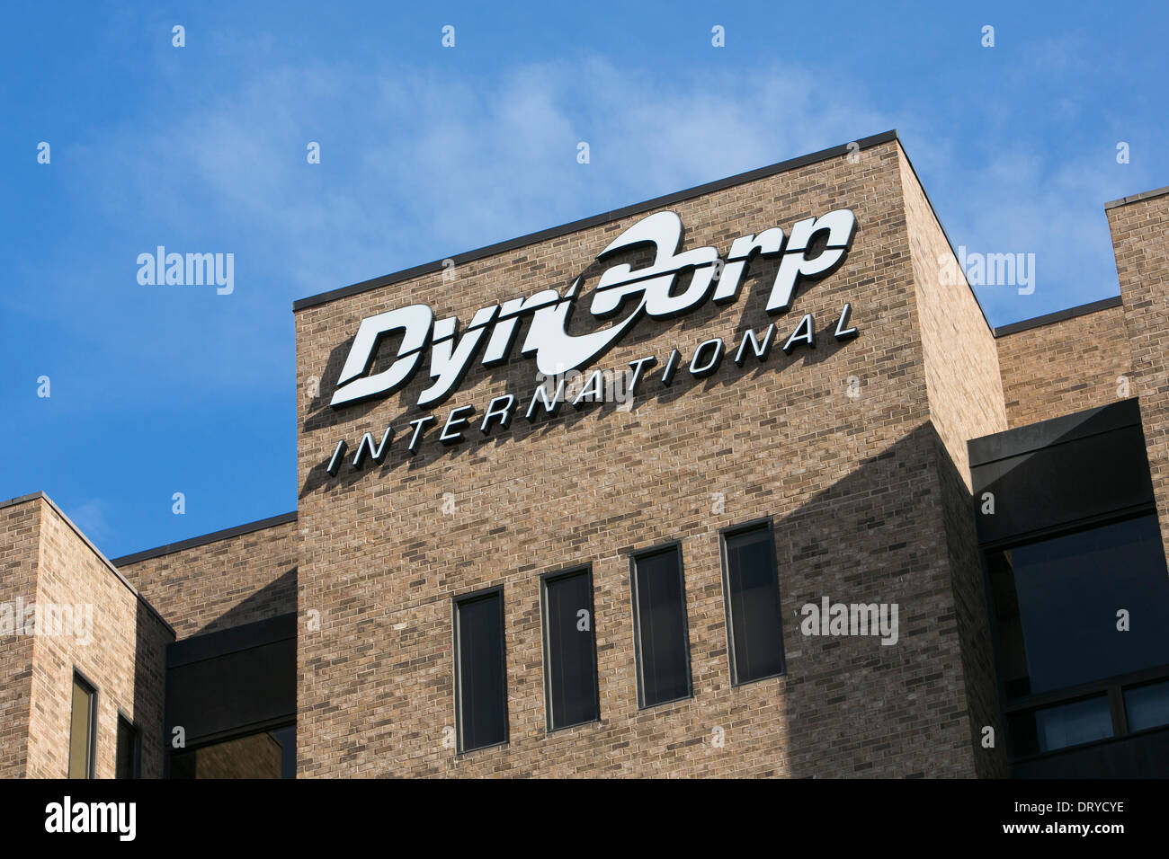 An office building occupied by DynCorp in Tysons Corner, Virginia Stock ...