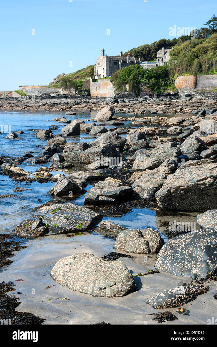 Prussia Cove on the south coast of Cornwall, UK Stock Photo - Alamy