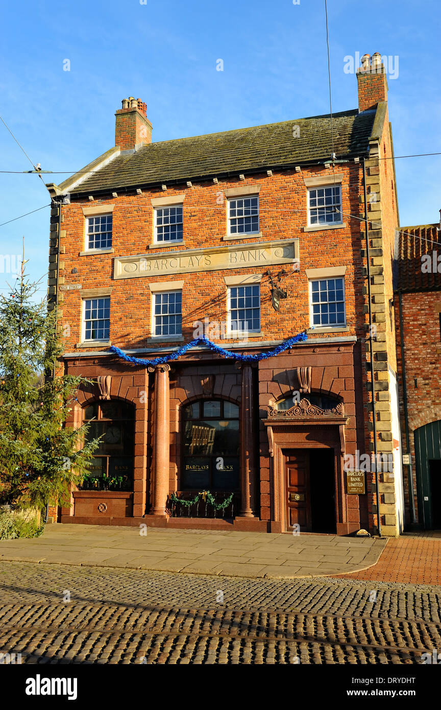 The Bank - Beamish Open Air Museum, County Durham, England Stock Photo ...