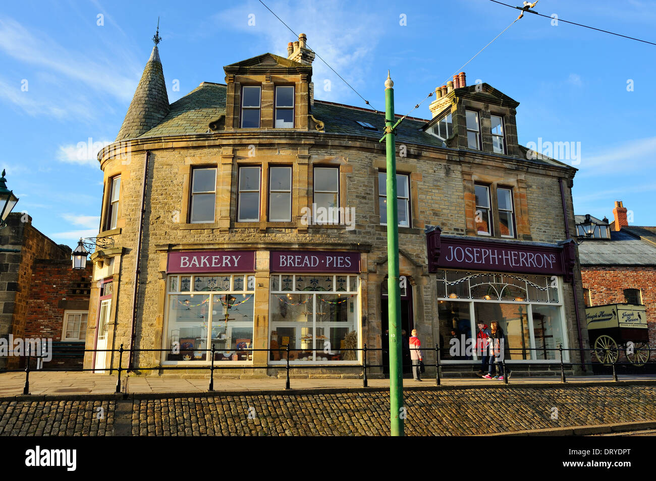 The Bakery - Beamish Open Air Museum, County Durham, England Stock ...
