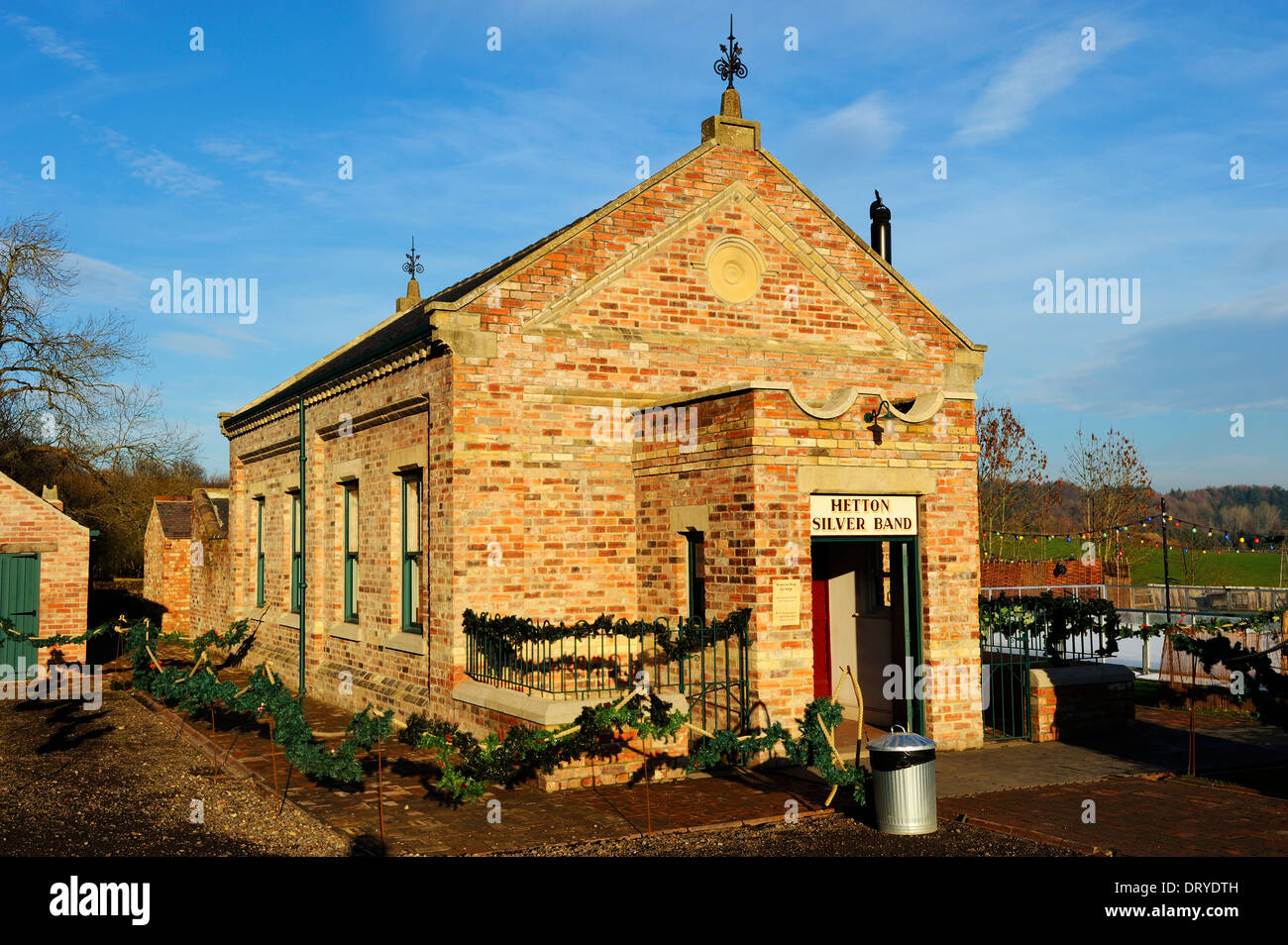 The Band Hall in the Pit Village - Beamish Open Air Museum, County ...