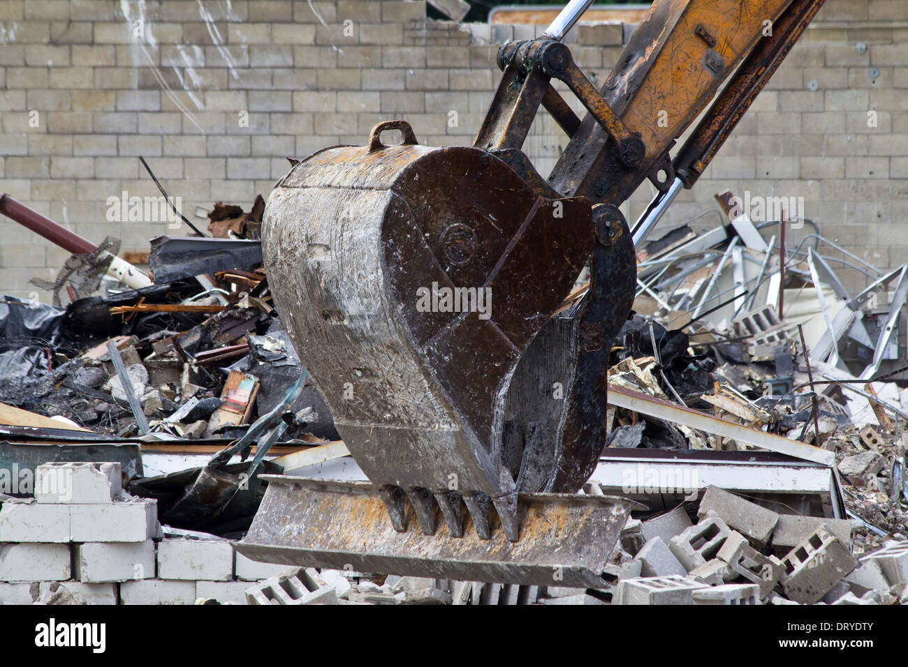 Top down view excavator working hi-res stock photography and images - Alamy