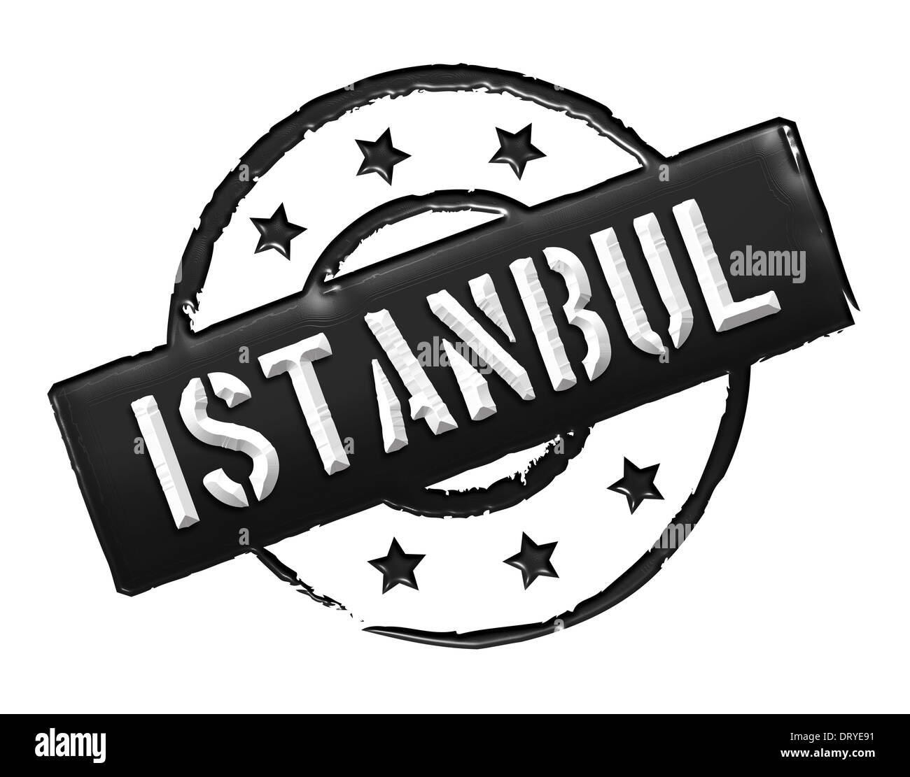 Stamp - Istanbul Stock Photo - Alamy