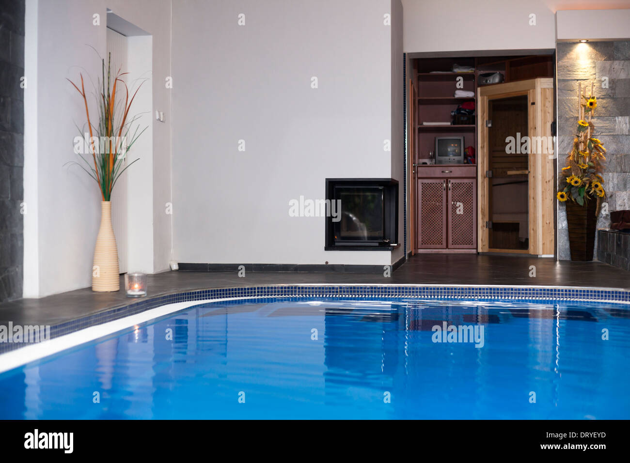 Interior of wellness and Spa swimming pool Stock Photo - Alamy