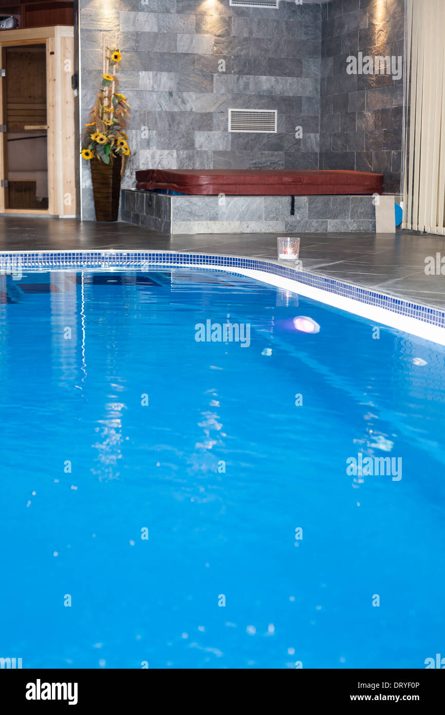 Interior of wellness and Spa swimming pool Stock Photo - Alamy
