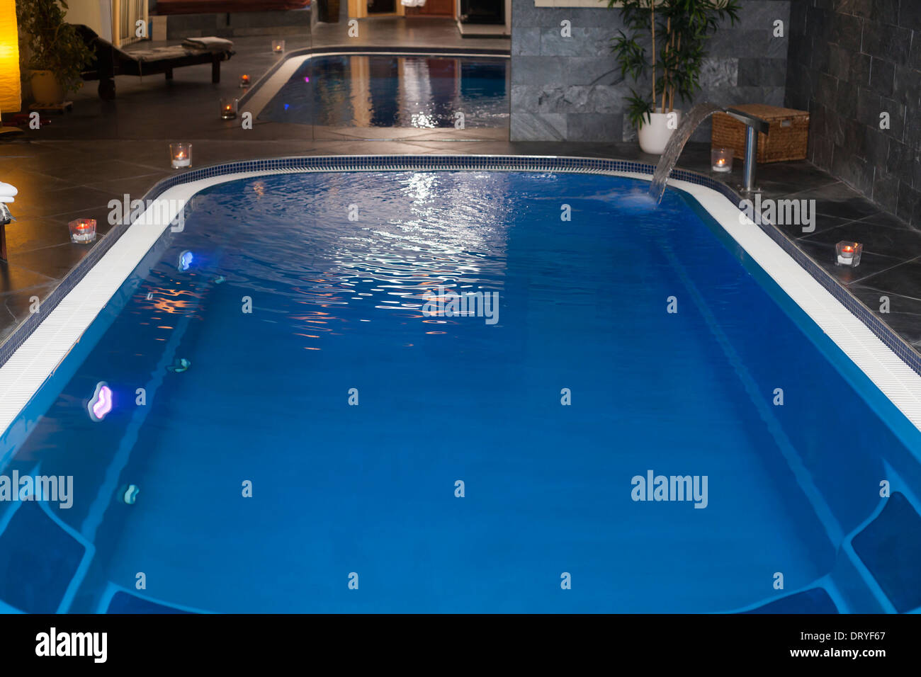 Interior of wellness and Spa swimming pool Stock Photo - Alamy