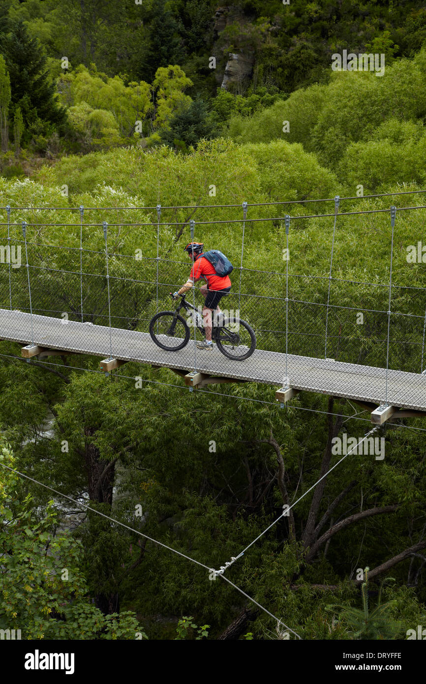 Biker on the bridge hi-res stock photography and images - Alamy