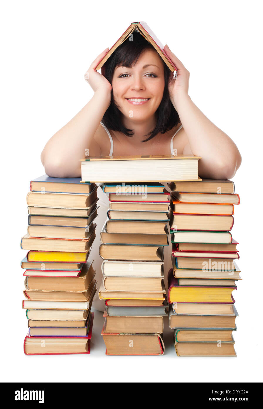 Heap of books Cut Out Stock Images & Pictures - Alamy