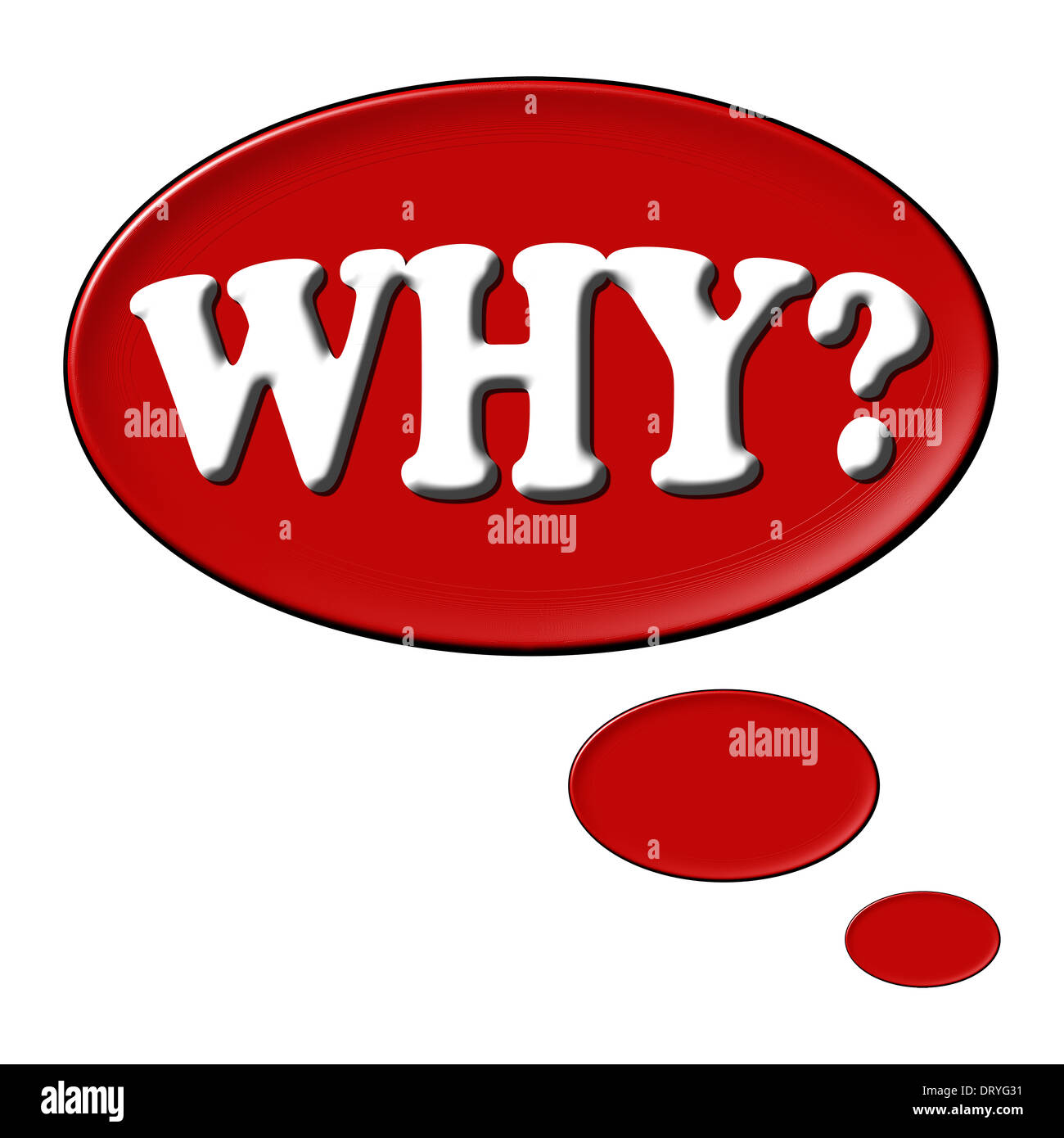 Why thought bubble hi-res stock photography and images - Alamy