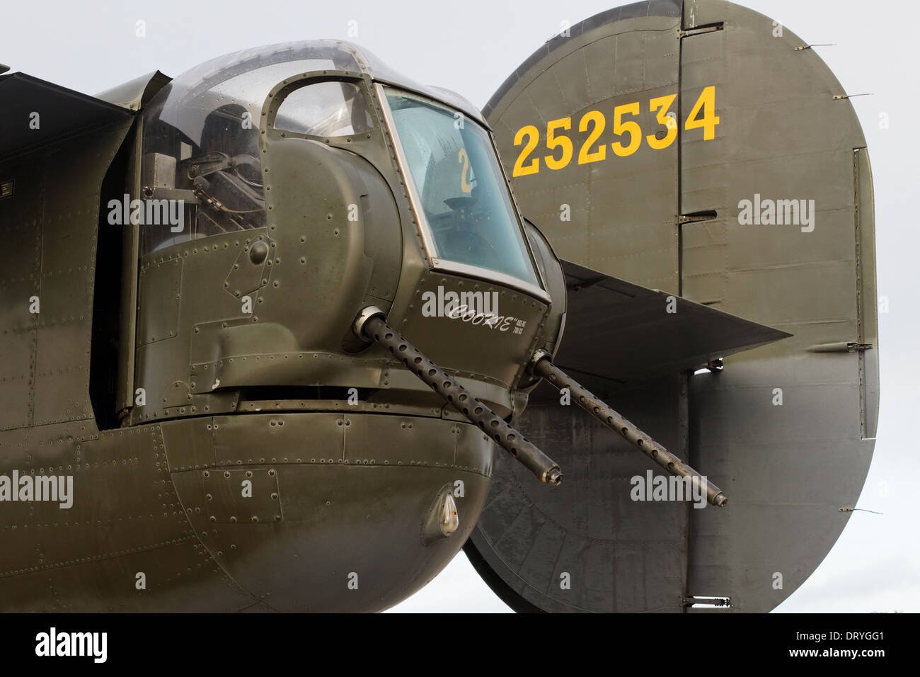 B 24 Liberator Bomber Gunner Positions