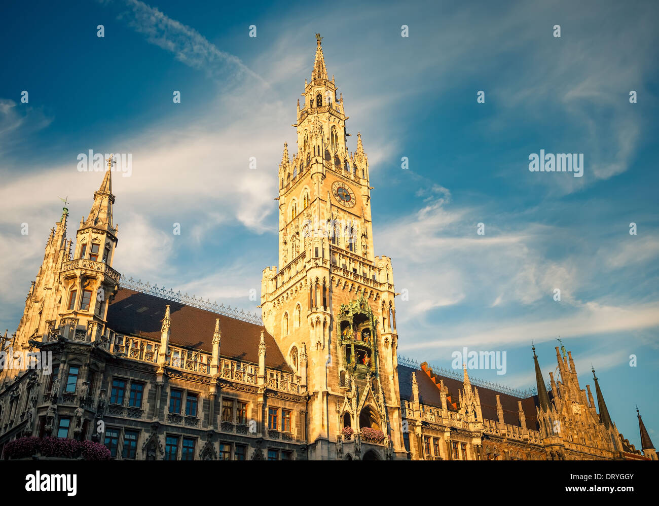 New Town Hall in Munchen Stock Photo - Alamy
