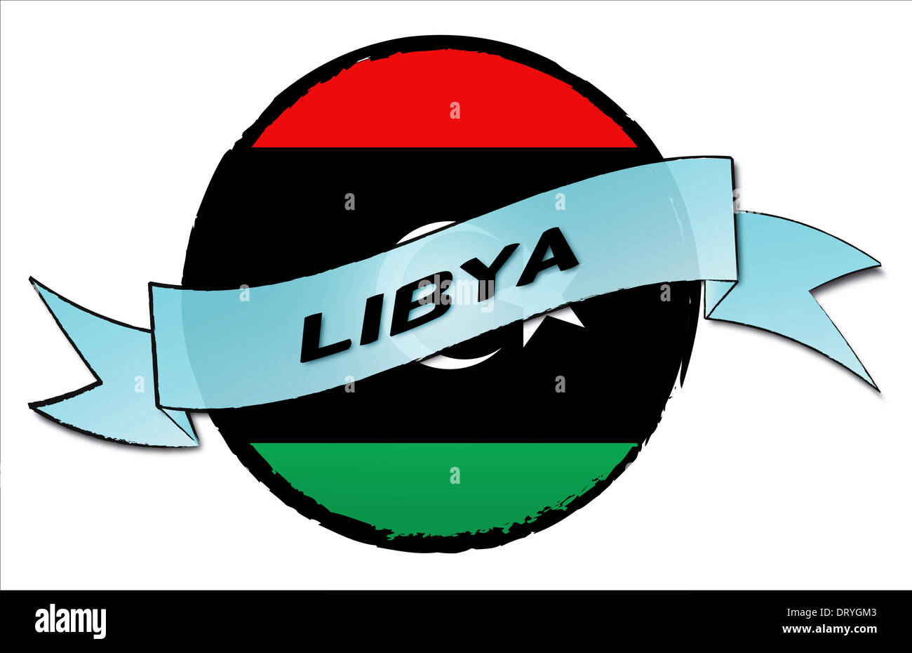 Gaddafi libya flag hi-res stock photography and images - Alamy