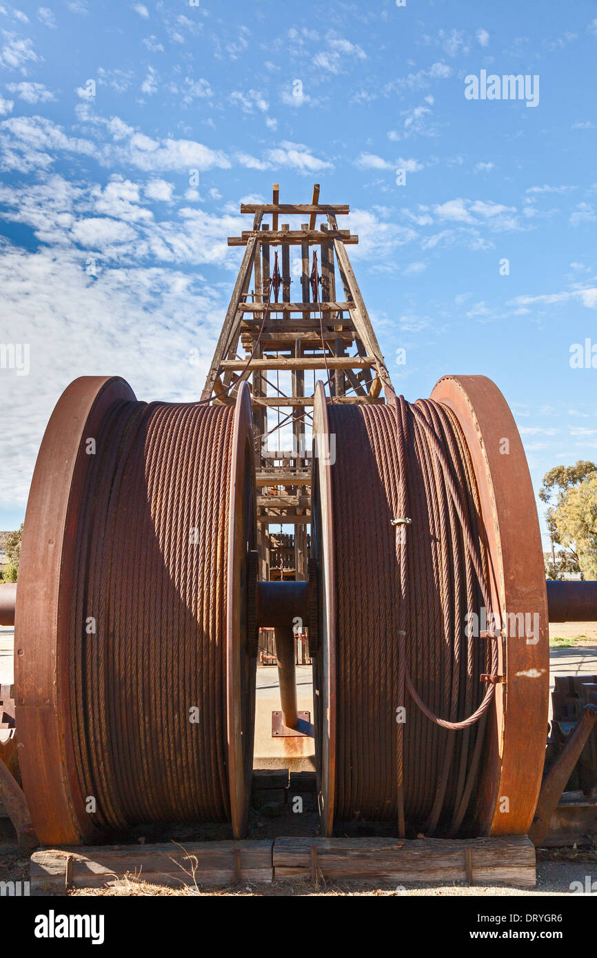 Mine shaft headgear hi-res stock photography and images - Alamy