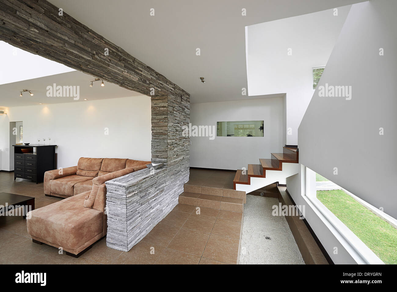 Interior design series: Modern living room Stock Photo - Alamy