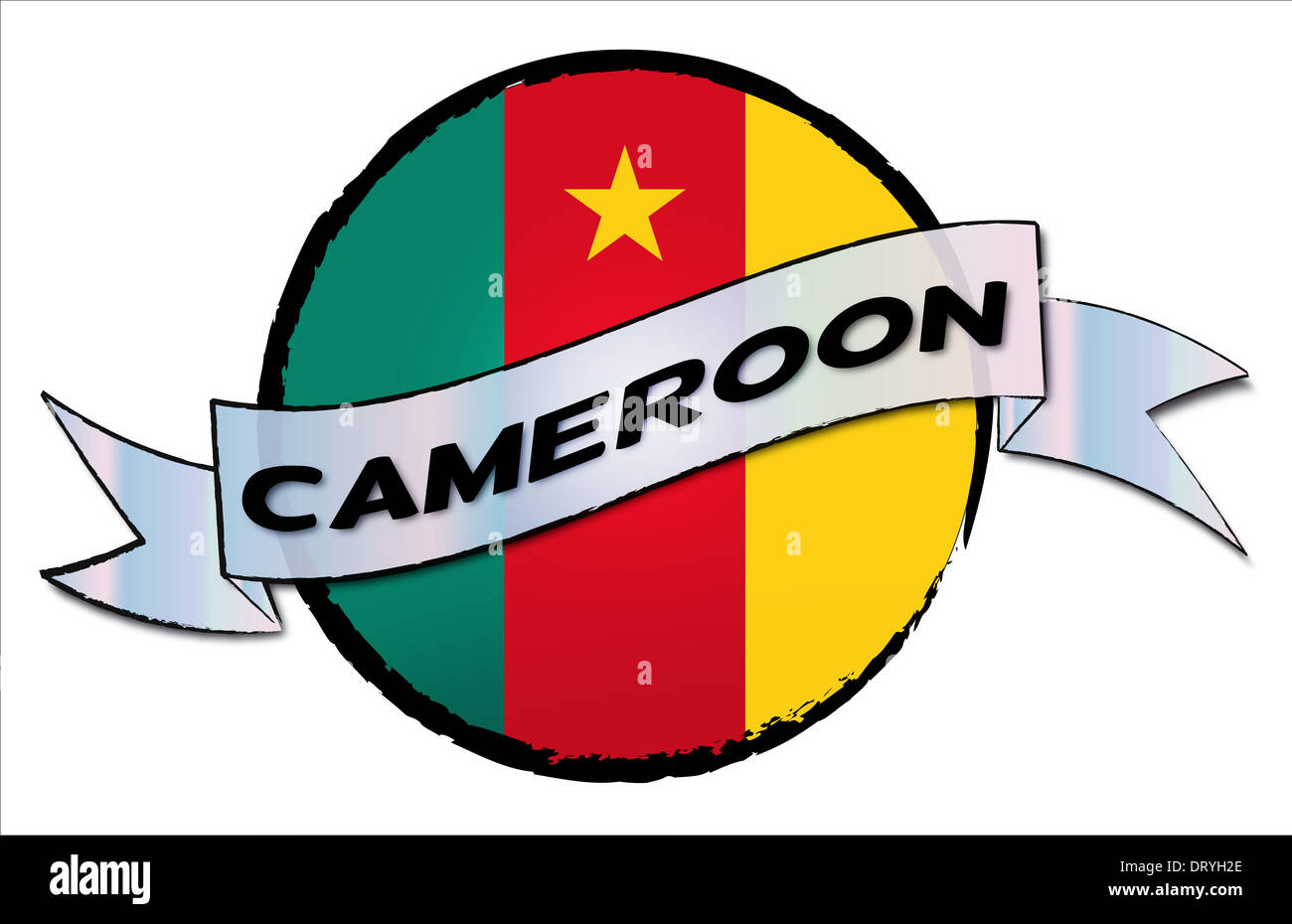 Circle Land CAMEROON Stock Photo - Alamy