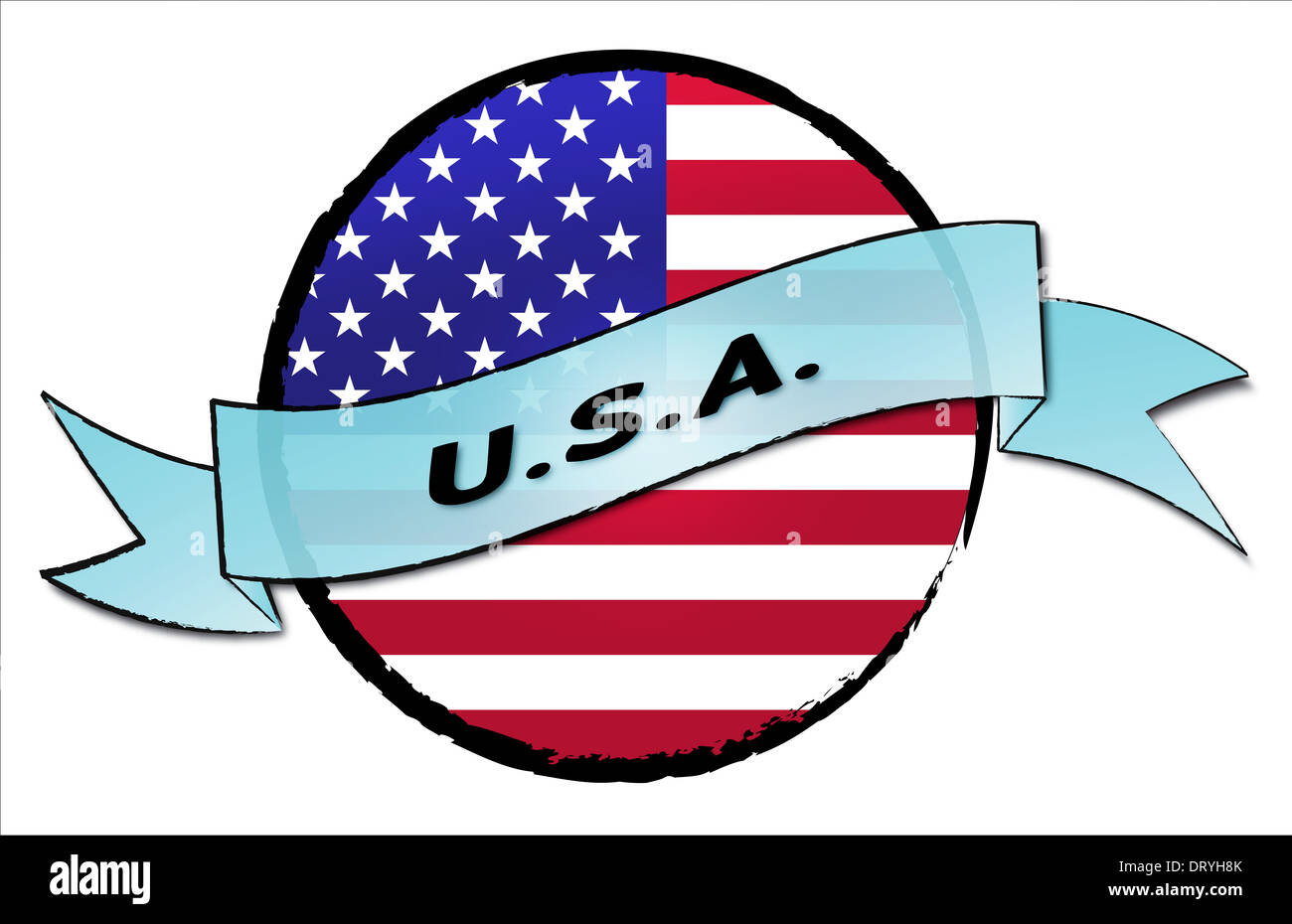 Circle Land U.S.A Stock Photo - Alamy