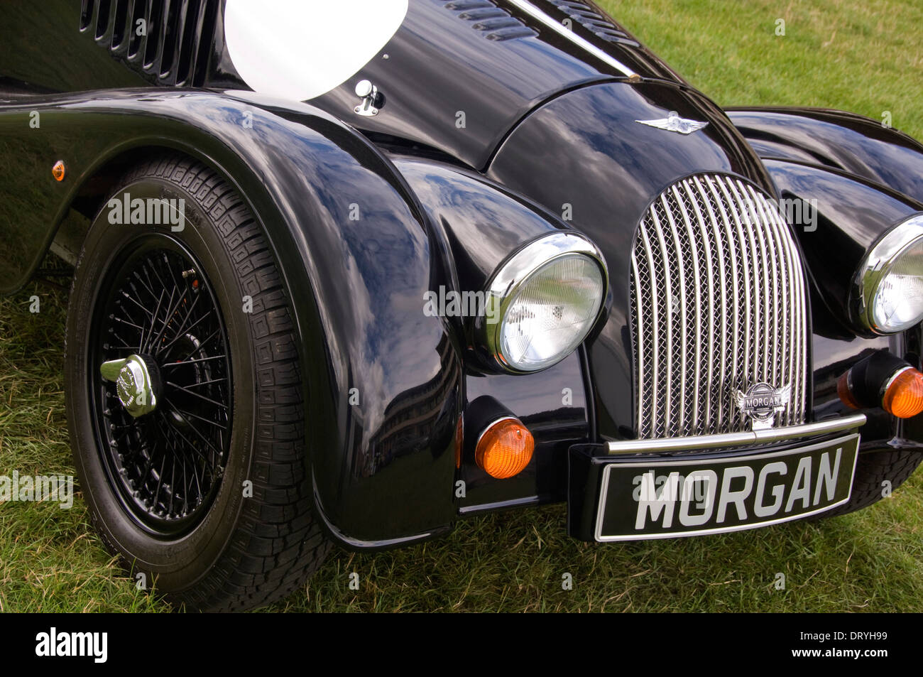 Morgan Cars factory in Malvern Link, Herefordshire, with CEO Charles ...