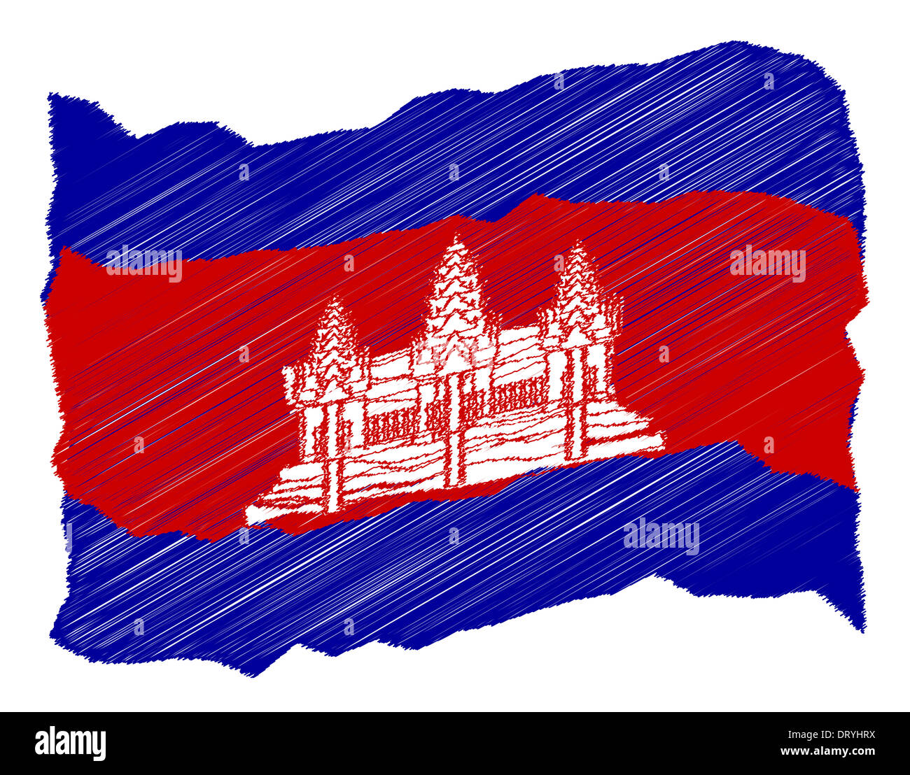 Sketch - Cambodia Stock Photo - Alamy