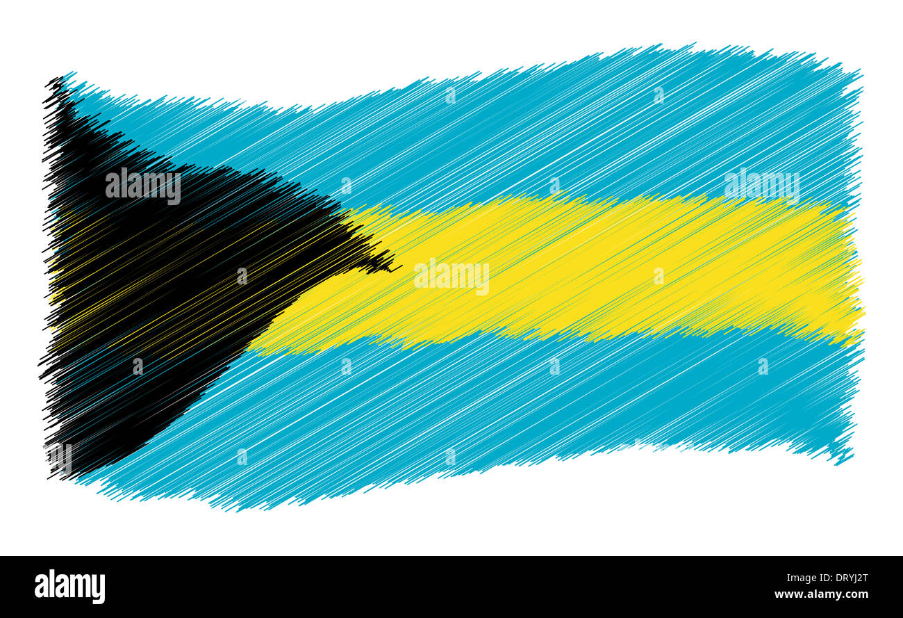 Sketch - Bahamas Stock Photo - Alamy