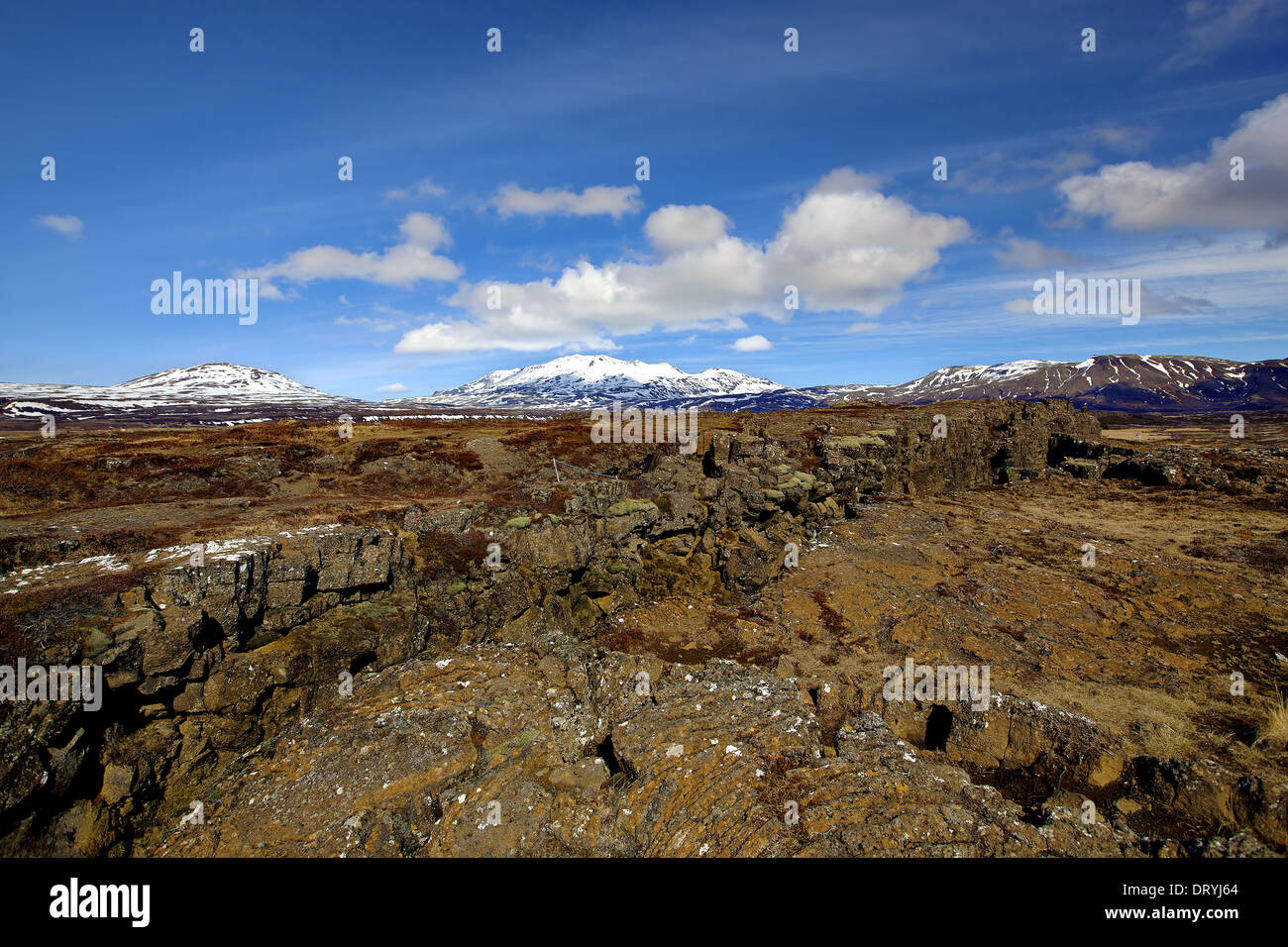 Thingvellir rift valley crest hi-res stock photography and images - Alamy