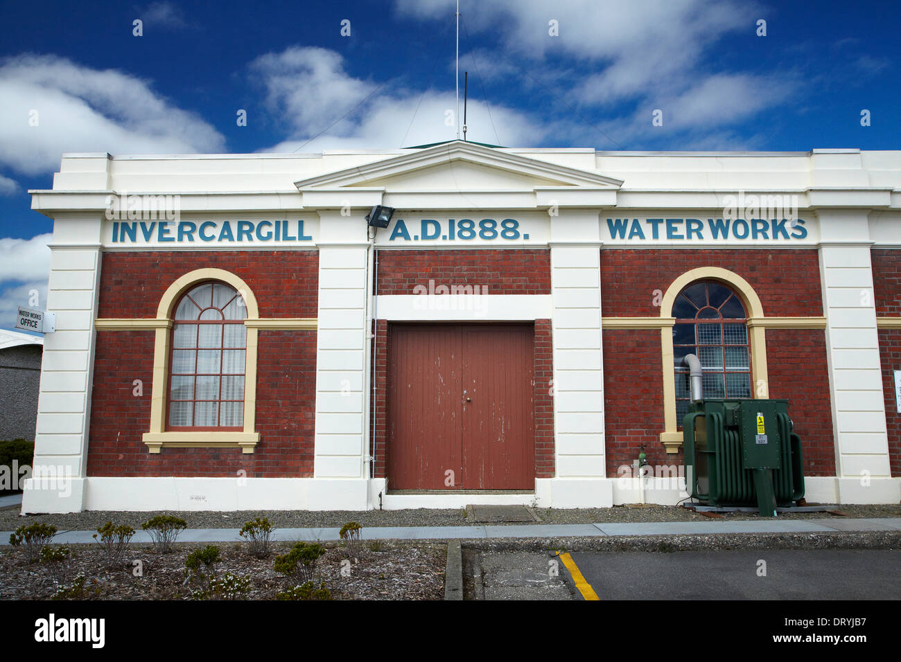 Historic waterworks (1888), Invercargill, Southland, South Island, New ...