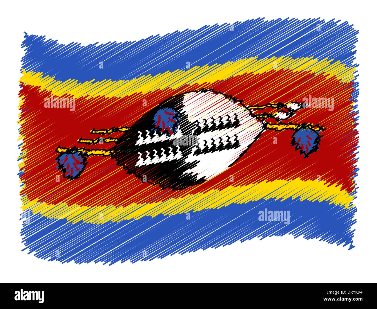 Sketch - Swaziland Stock Photo - Alamy