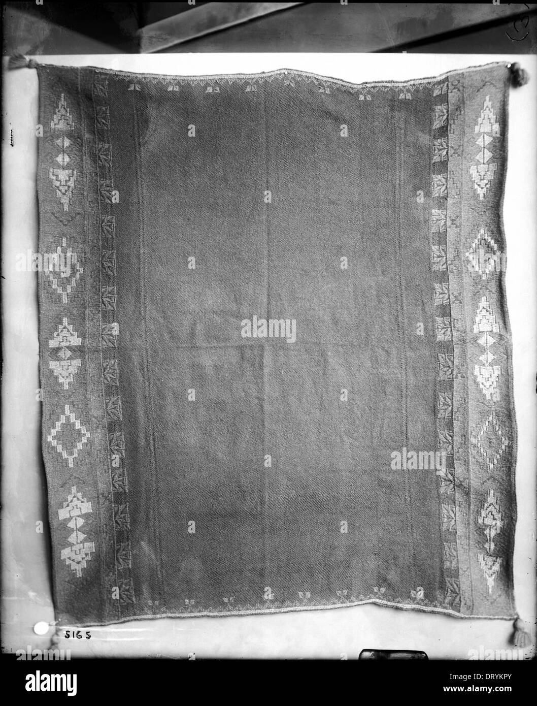 A photograph showing a traditional Acoma squaw dress made by Acoma ...