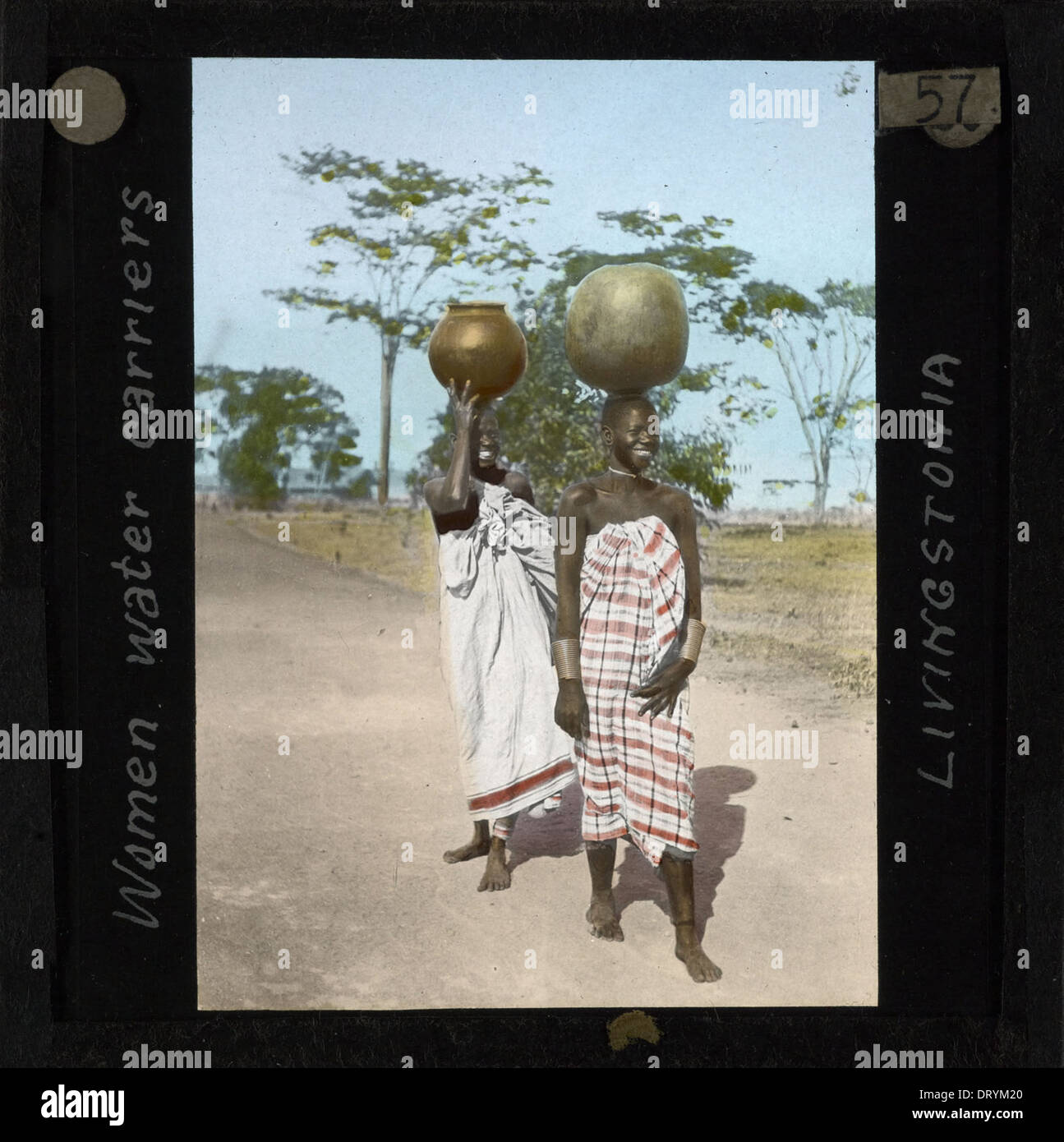 African women water containers hi-res stock photography and images - Alamy
