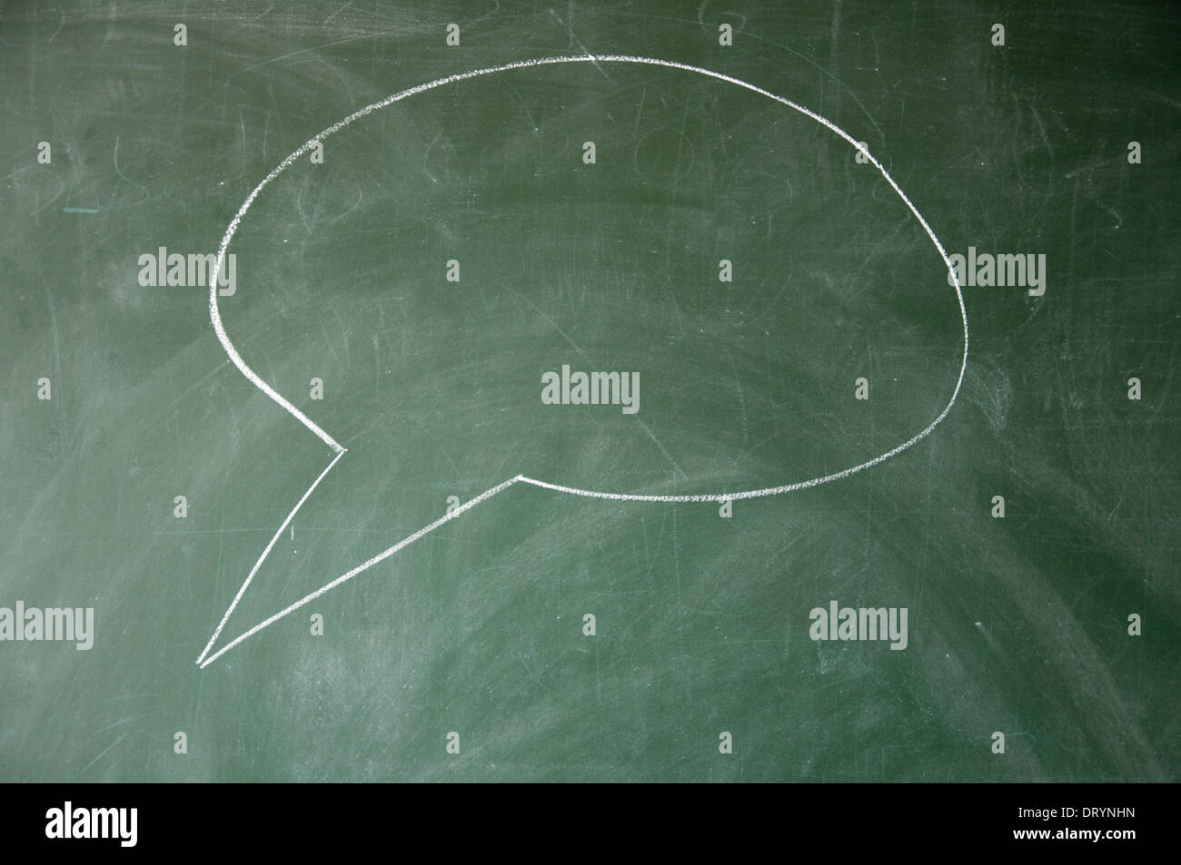 chat sign on blackboard Stock Photo - Alamy