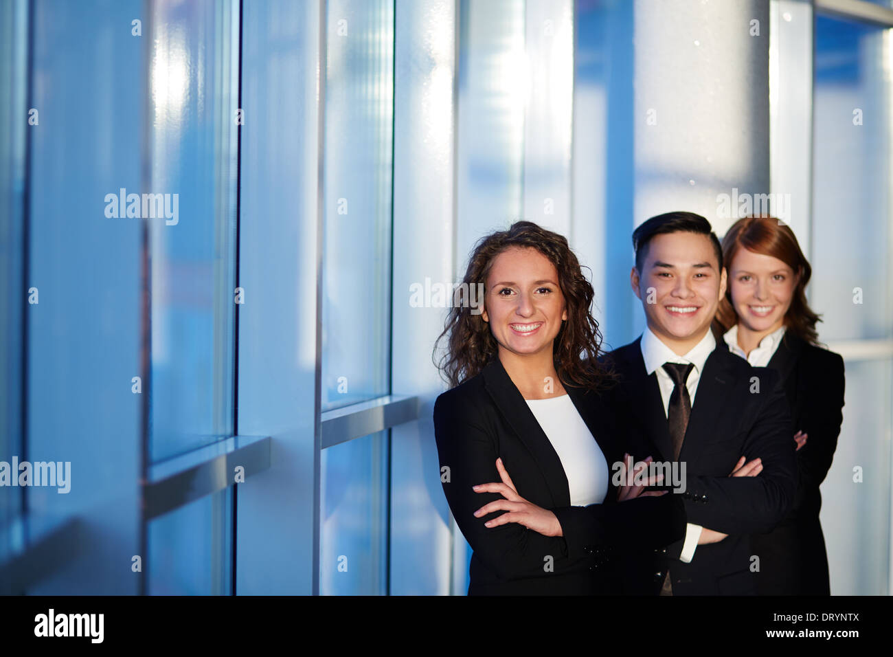 Three smiles hi-res stock photography and images - Alamy