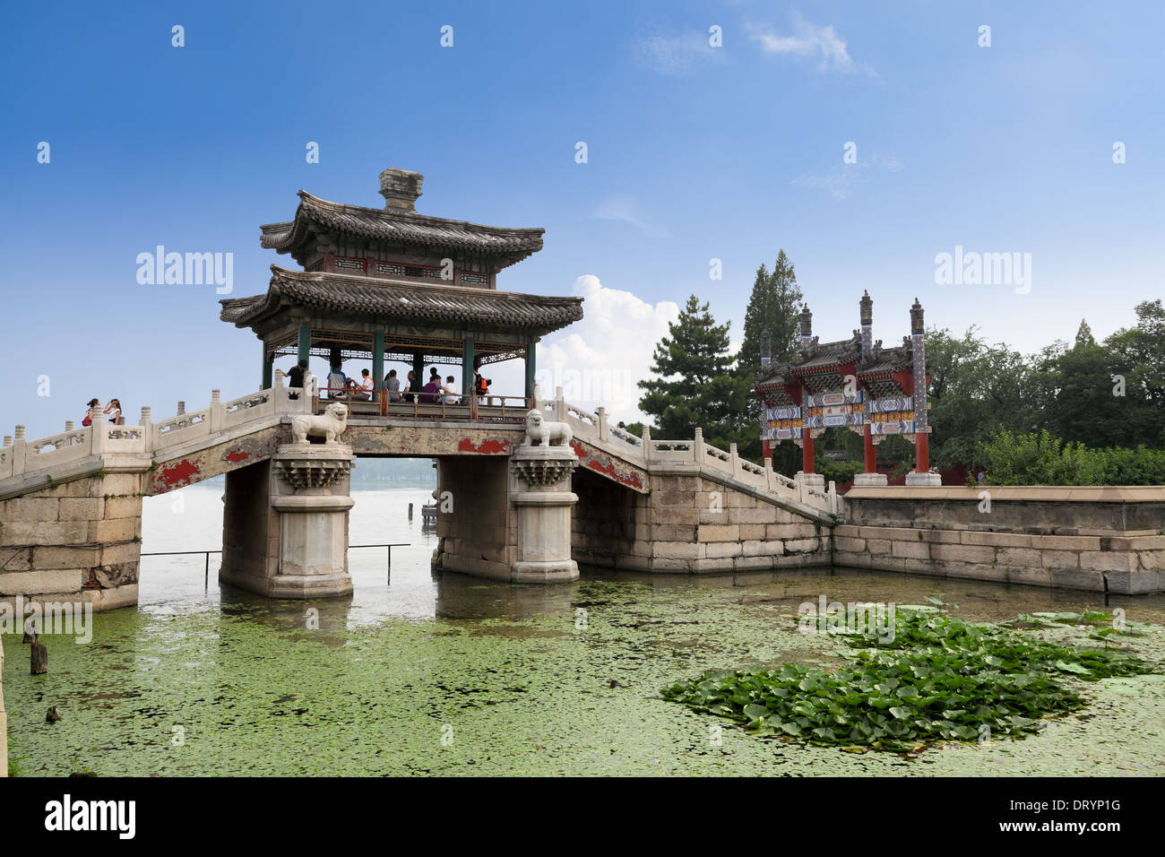 Old summer palace park china hi-res stock photography and images - Alamy
