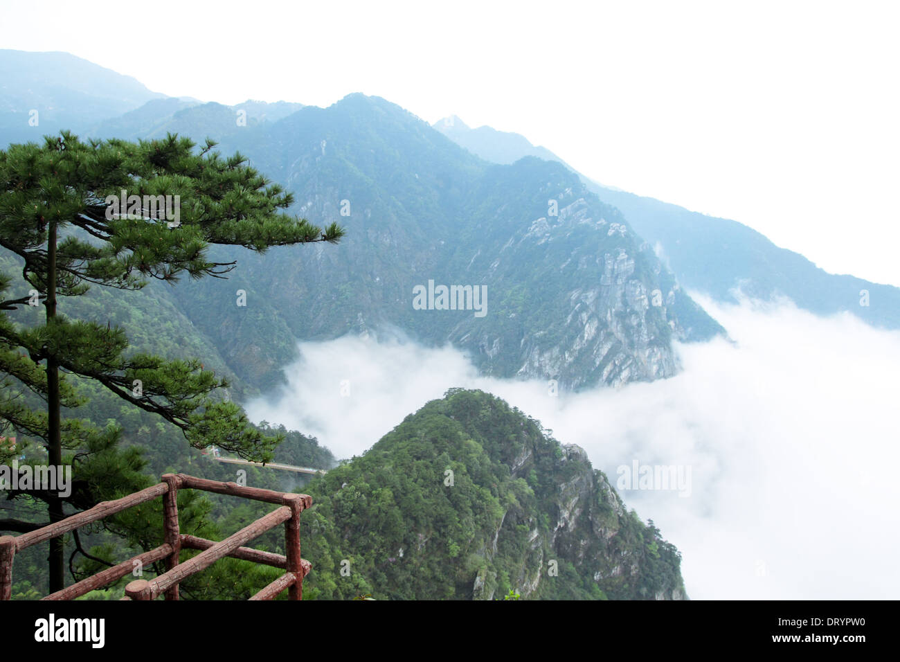 chinese lushan scenery Stock Photo - Alamy