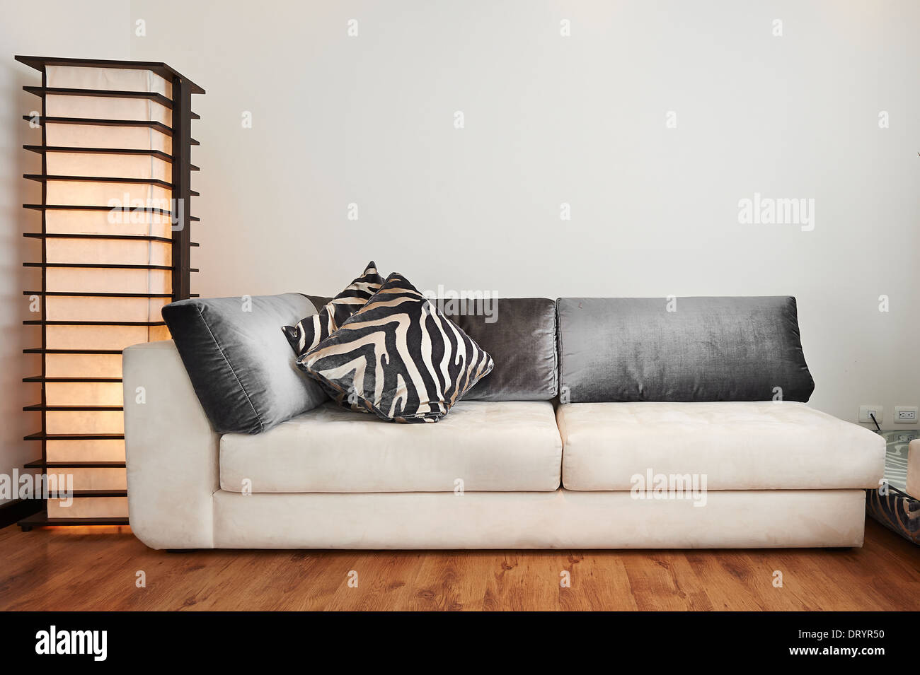 Interior design: Big modern living room Stock Photo - Alamy