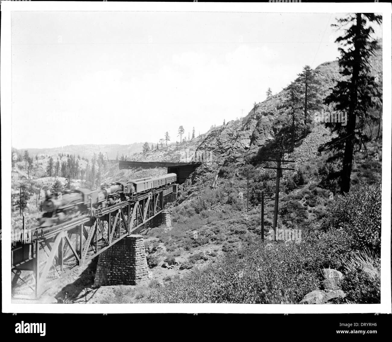 California pacific railroad Black and White Stock Photos & Images - Alamy