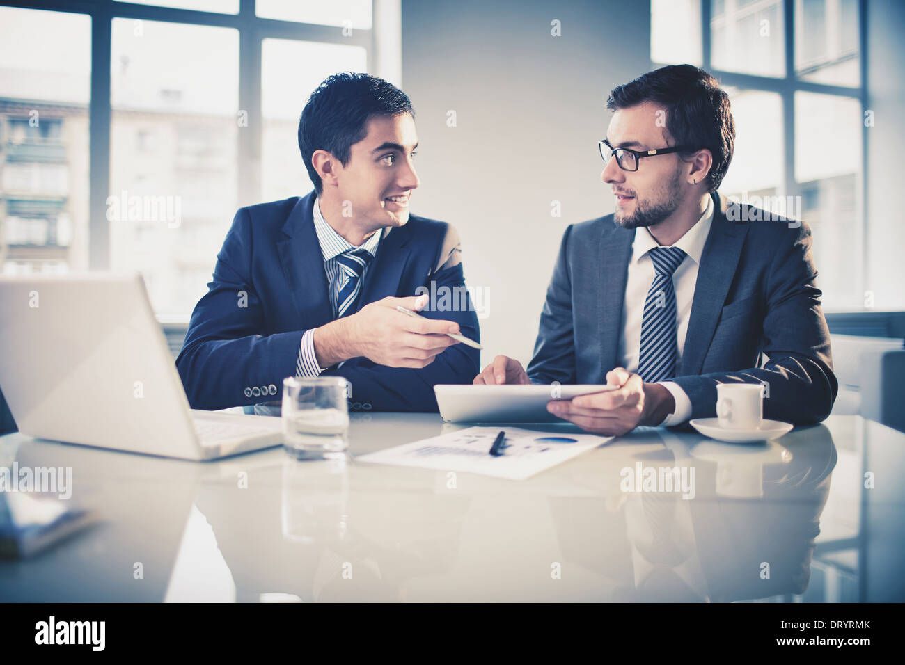 Communicating user hi-res stock photography and images - Alamy