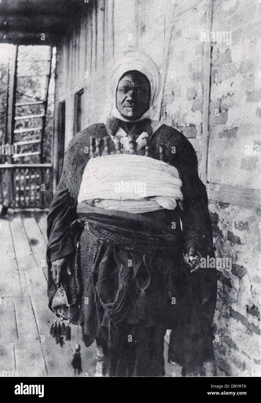 Portrait of a Bamum chief from Cameroon, showcasing the traditional ...