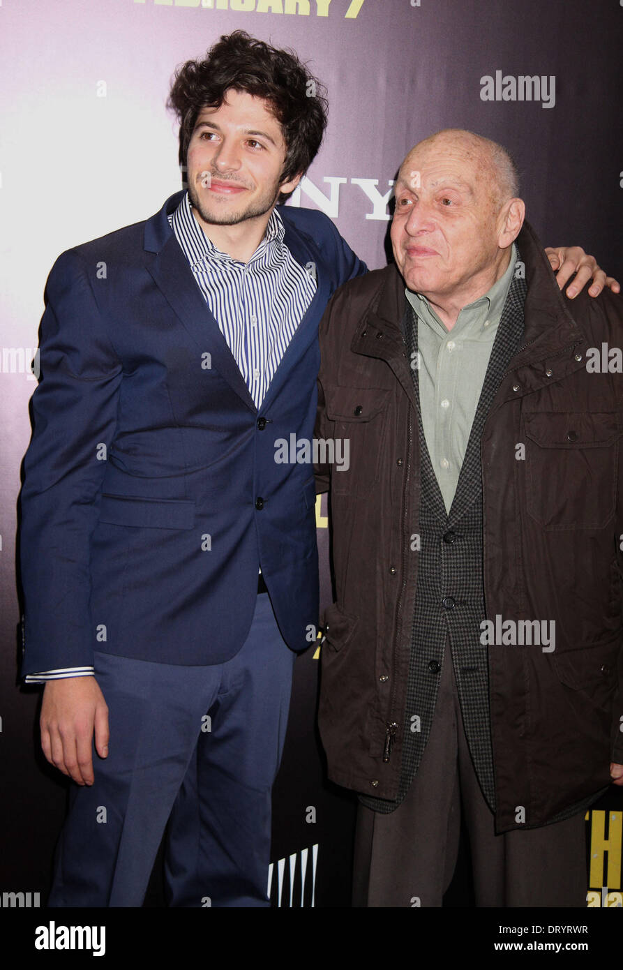 New York, New York, USA. 4th Feb, 2014. Actor DIMITRI LEONIDAS and ...