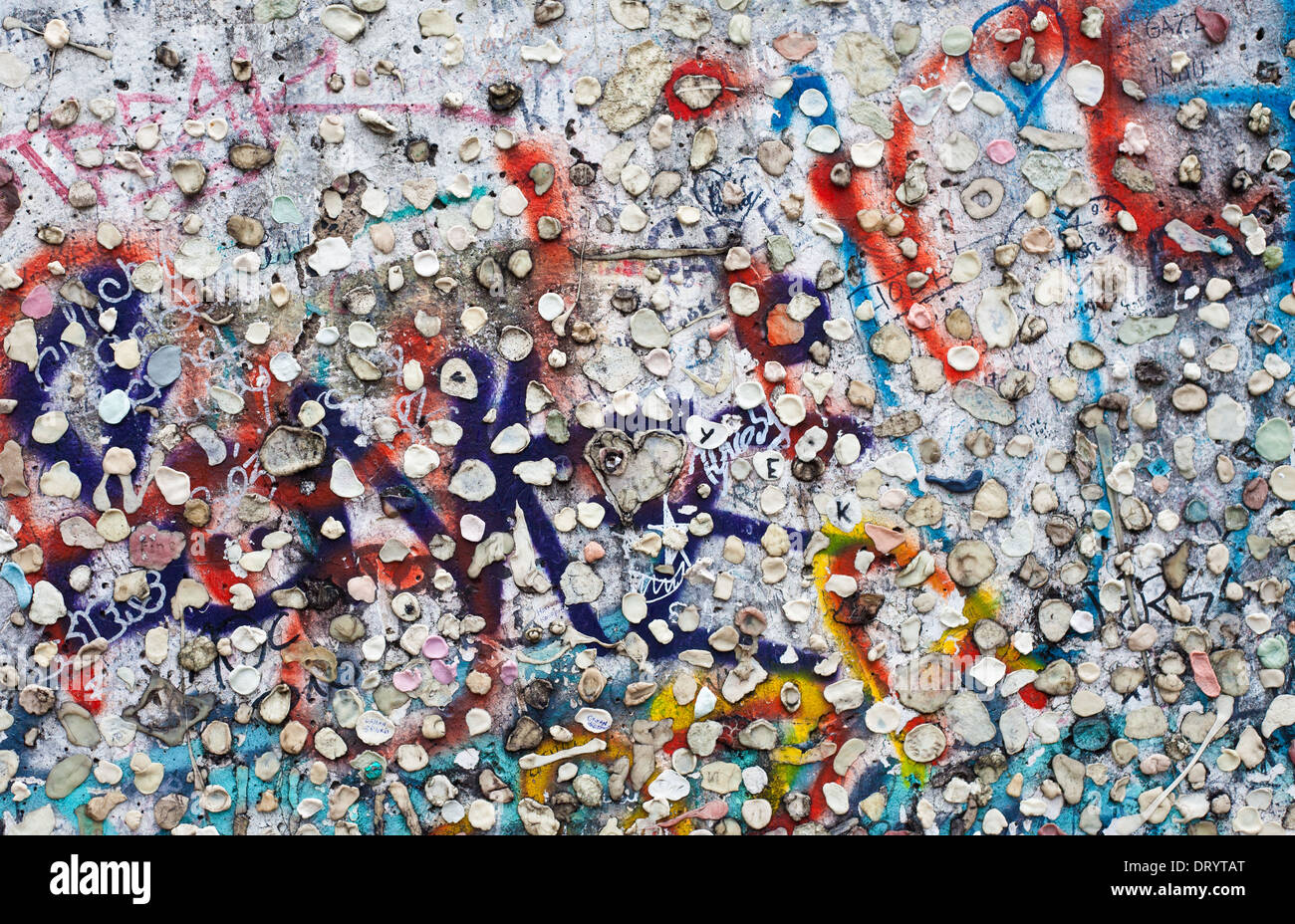 Berlin wall texture hi-res stock photography and images - Alamy