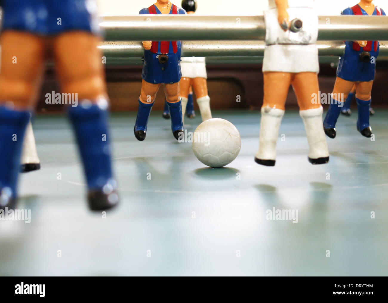 Standard table football Stock Photo - Alamy