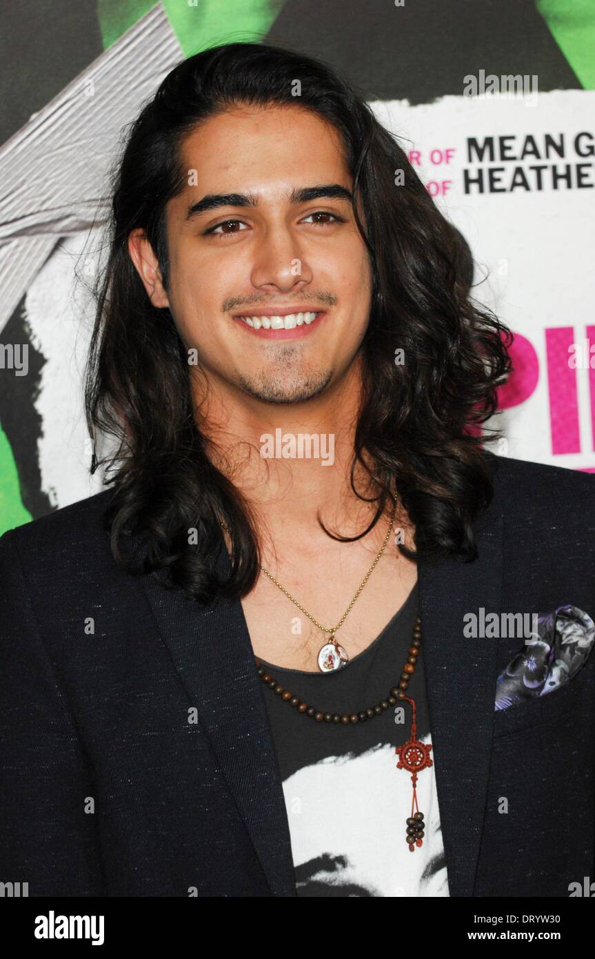 Los Angeles, CA, USA. 4th Feb, 2014. Avan Jogia at arrivals for VAMPIRE ...