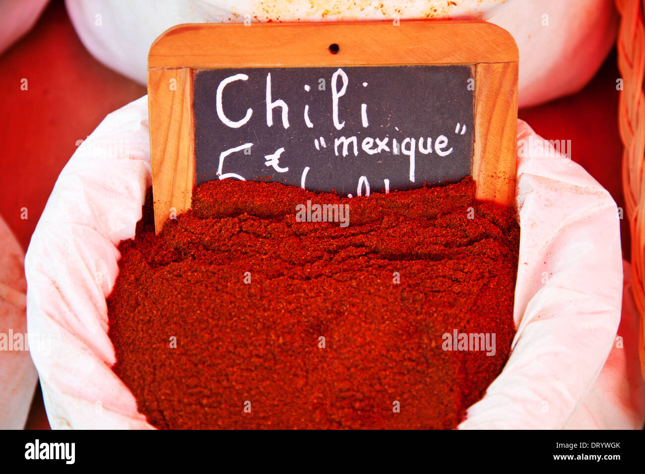 Hot chilli stall hi-res stock photography and images - Alamy