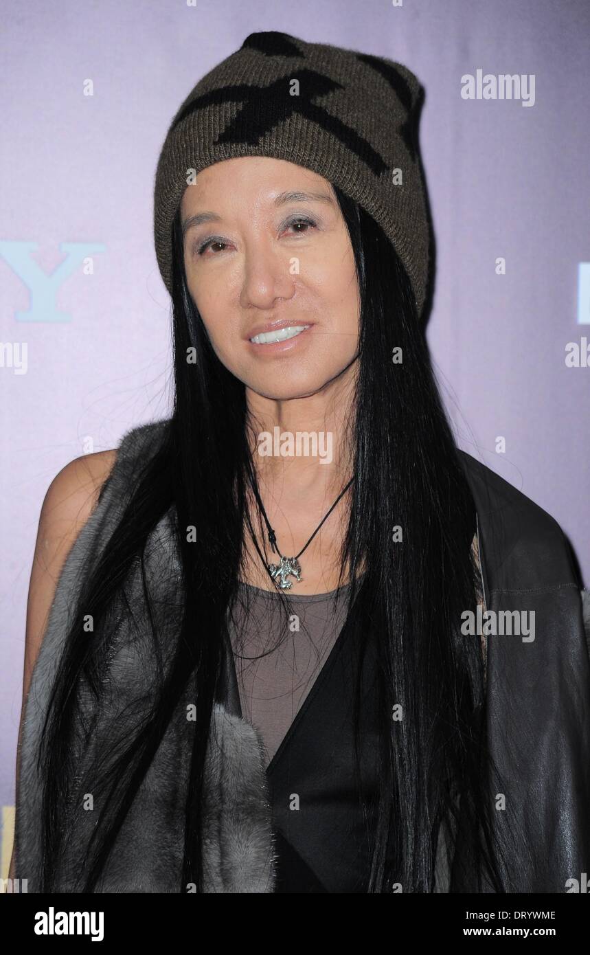 New York, NY, USA. 4th Feb, 2014. Vera Wang at arrivals for THE ...