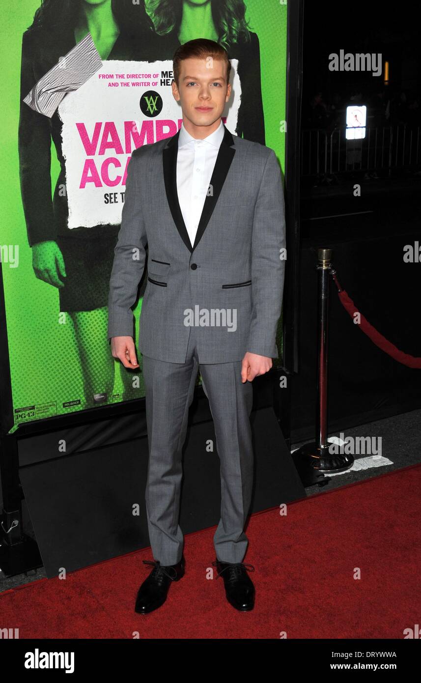 Los Angeles, CA, USA. 4th Feb, 2014. Cameron Monaghan at arrivals for ...