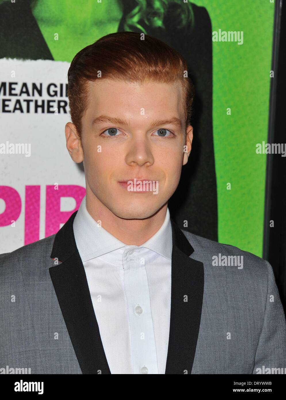 Los Angeles, CA, USA. 4th Feb, 2014. Cameron Monaghan at arrivals for ...