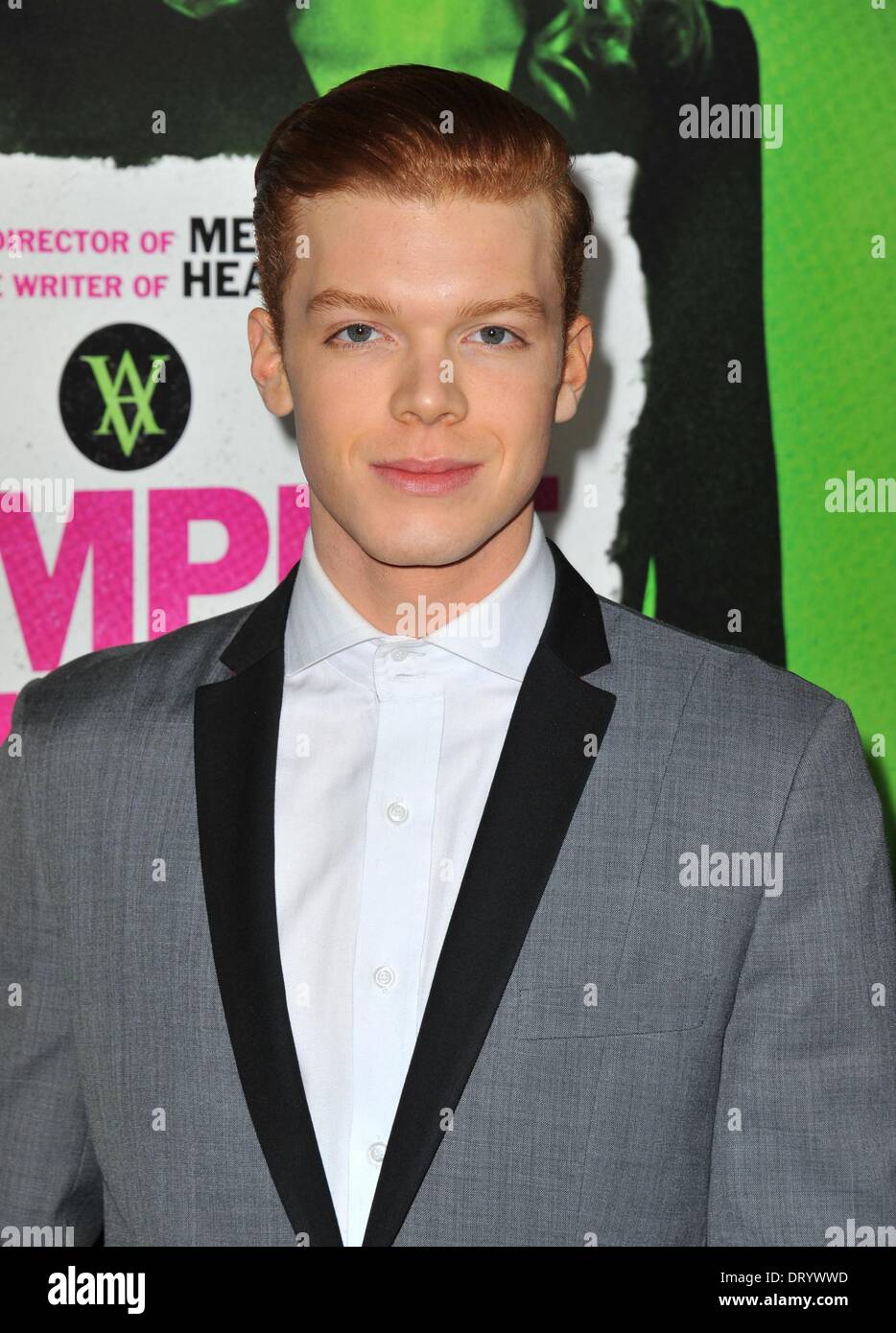 Los Angeles, CA, USA. 4th Feb, 2014. Cameron Monaghan at arrivals for ...