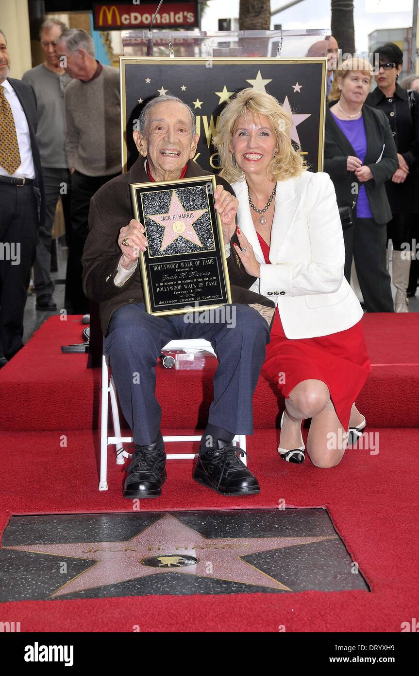 Los Angeles, CA, USA. 4th Feb, 2014. Jack H. Harris, Judith Parker ...