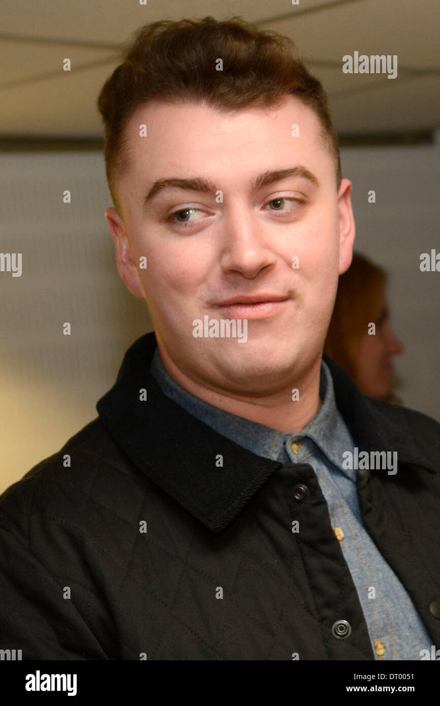 Hanover, Germany. 04th Feb, 2014. British singer-songwriter Sam Smith ...